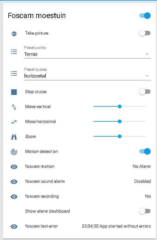 Foscam camera with lots of controls - Share your Projects! - Home ...